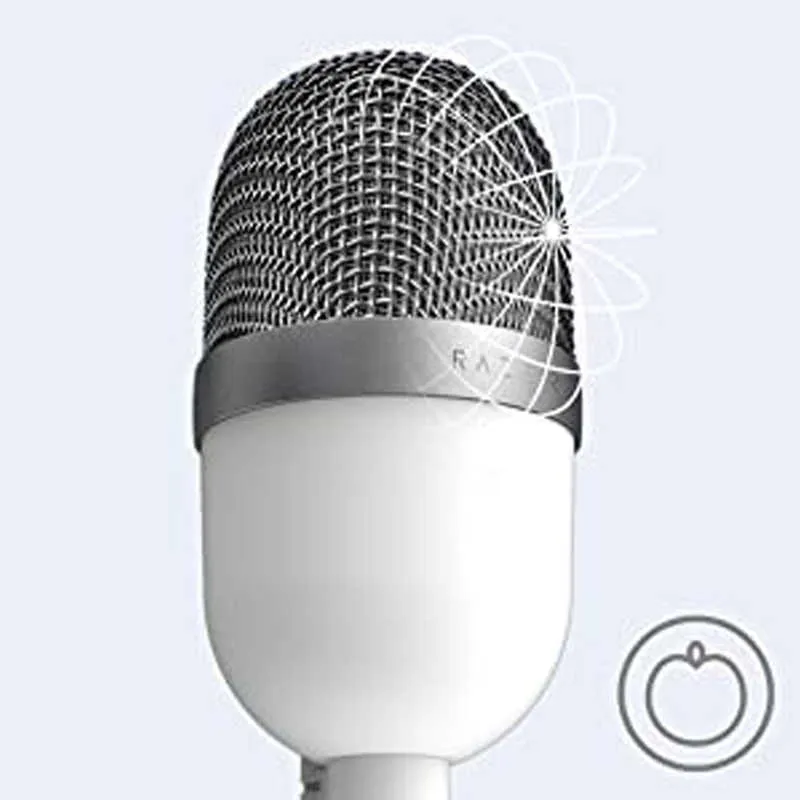 USB Condenser Microphone for Streaming & Gaming - Mini Mic with Precise ...