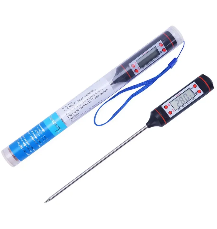 DHgate.com:Stainless Steel BBQ Meat Thermometers Kitchen Digital ...