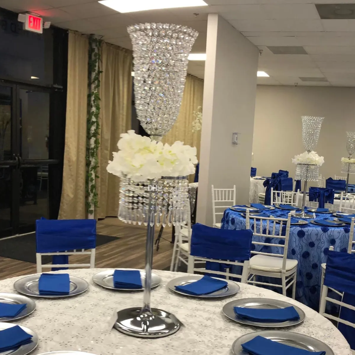 Wedding Decoration Metal Flower Table Stand Road Lead Centerpiece For ...