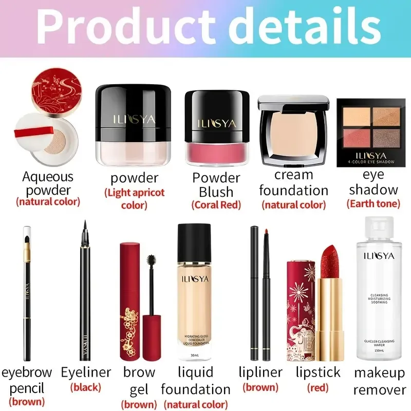 Full Makeup Kit List With In Standard Sizes - Infoupdate.org