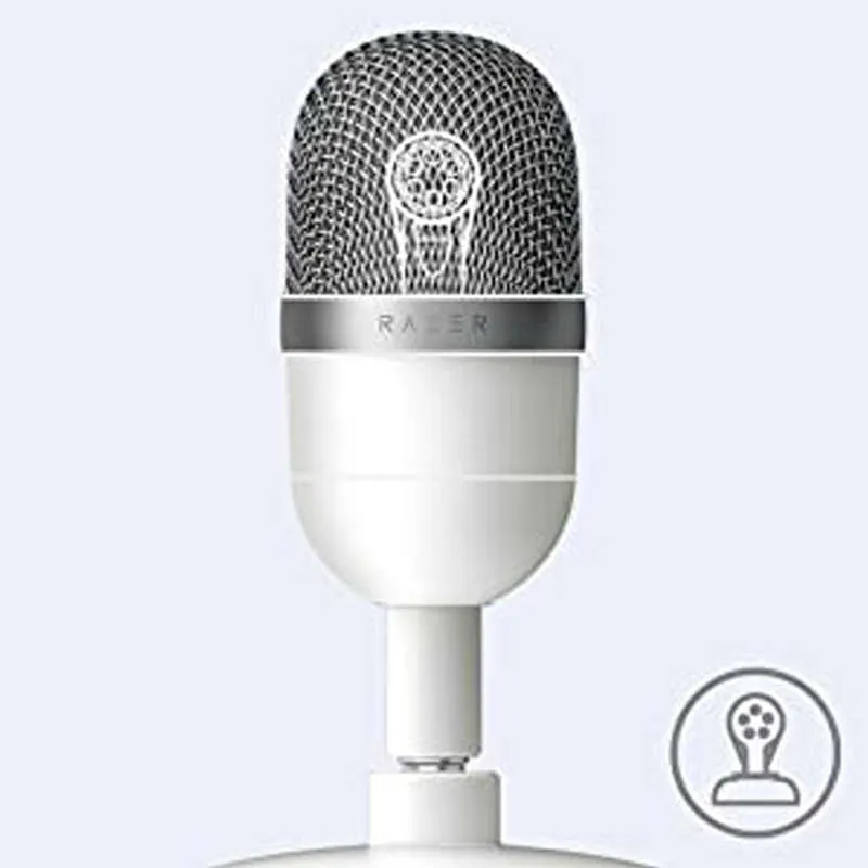 USB Condenser Microphone for Streaming & Gaming - Mini Mic with Precise ...