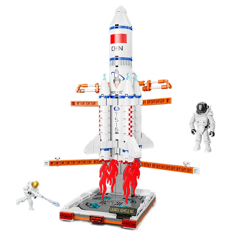 Space Minifigure War Build Death Star Spacehip Shuttle Launch Center ...
