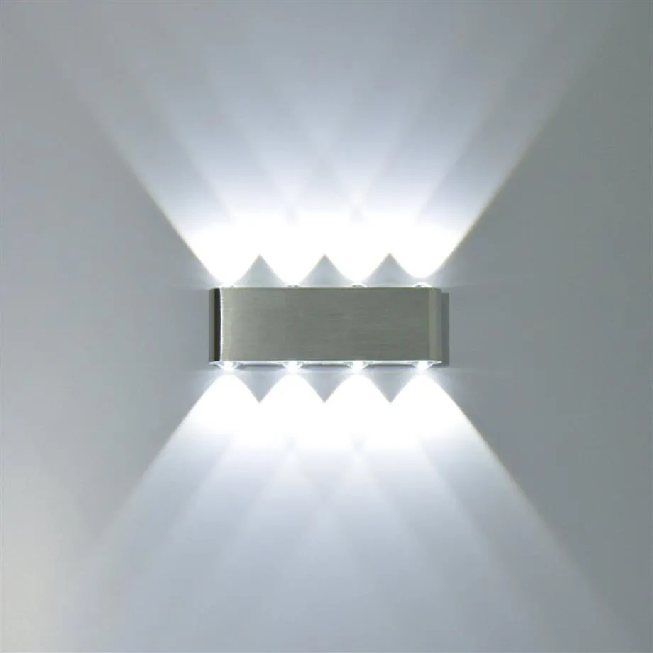 DHgate.com:2-Pack 8W Modern Aluminum LED Wall Sconce Up Down Light ...