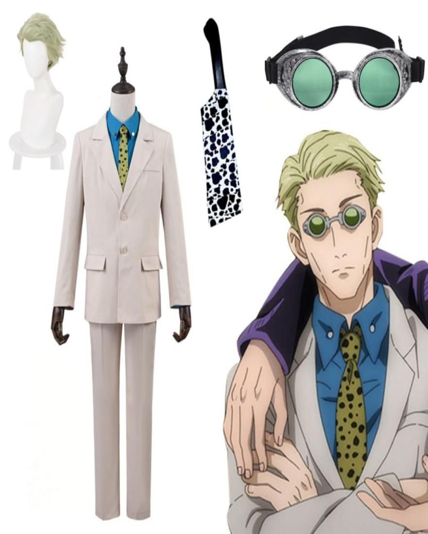 Anime Jujutsu Kaisen Nanami Kento Cosplay Uniform Sui