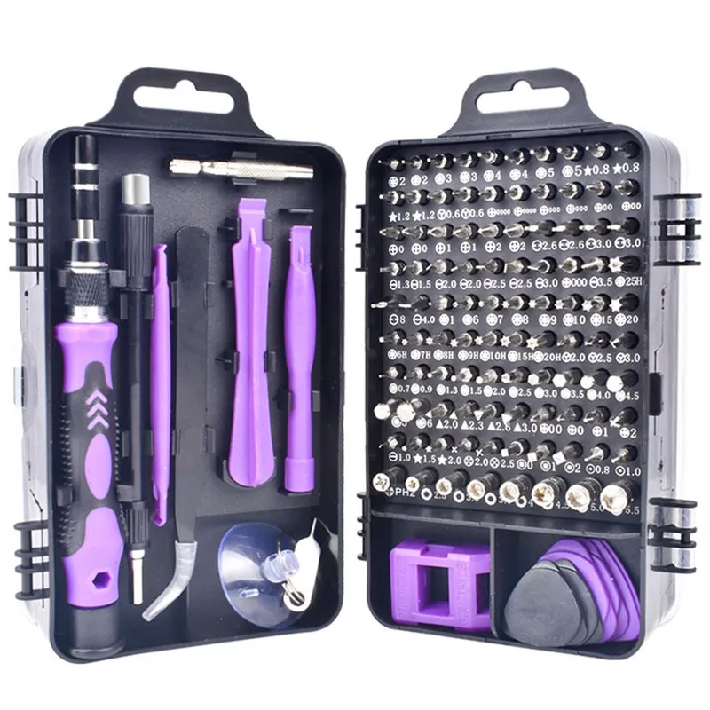 DHgate.com:115 in 1 Professional Screwdriver Set for Clock and Mobile ...