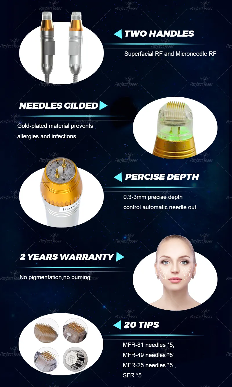 Professional Microneedling Machine: Skin Tightening Micro Needling ...