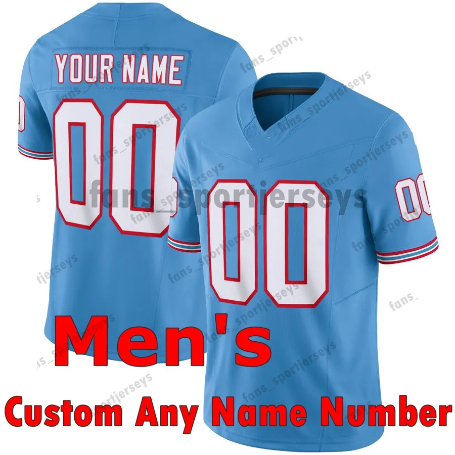 22 Derrick Henry 2023 Titan Houston Oilers Throwback Jersey DeAndre ...