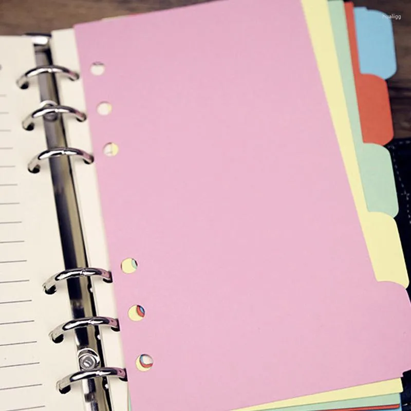 DHgate.com:Colorful Sweet Dividers for 6-Hole Loose Leaf Notebooks ...