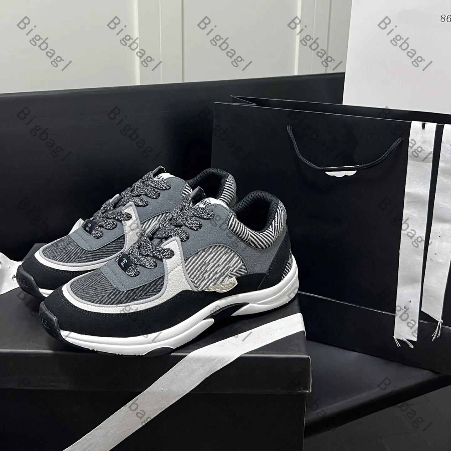 Designer Mesh Sneakers: Reflective Leather Shoes, Gold & Silver Lace Up ...