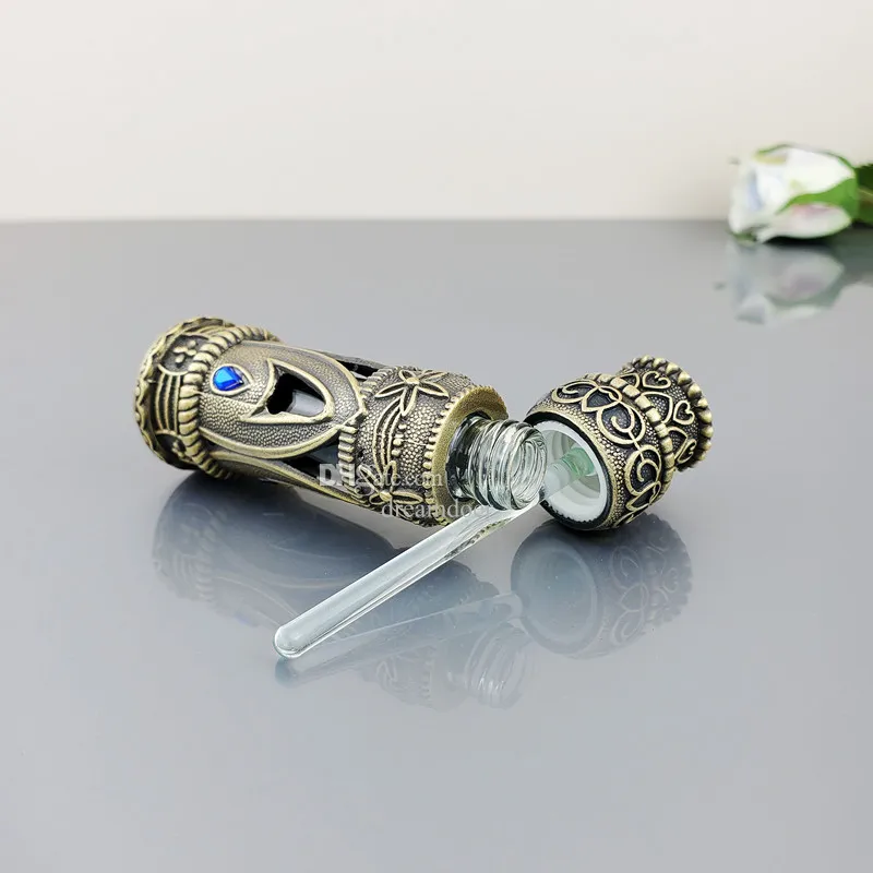Refillable 5ml Mini Vintage Mini Perfume Bottle Refillable With Glass ...