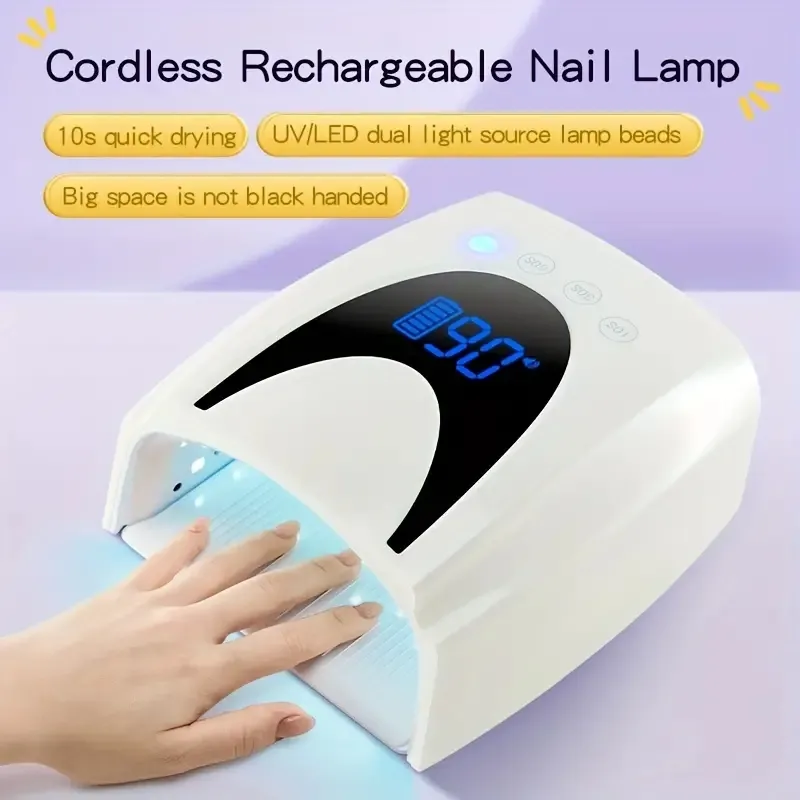 DHgate.com:Portable Rechargeable Nail Lamp - 72W Battery Powered ...