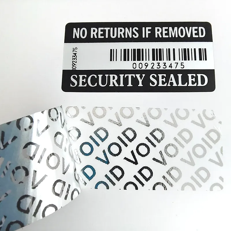 Wholesale 1000 Serial Number Cheap Sticker Labels For BAR CODE Security ...