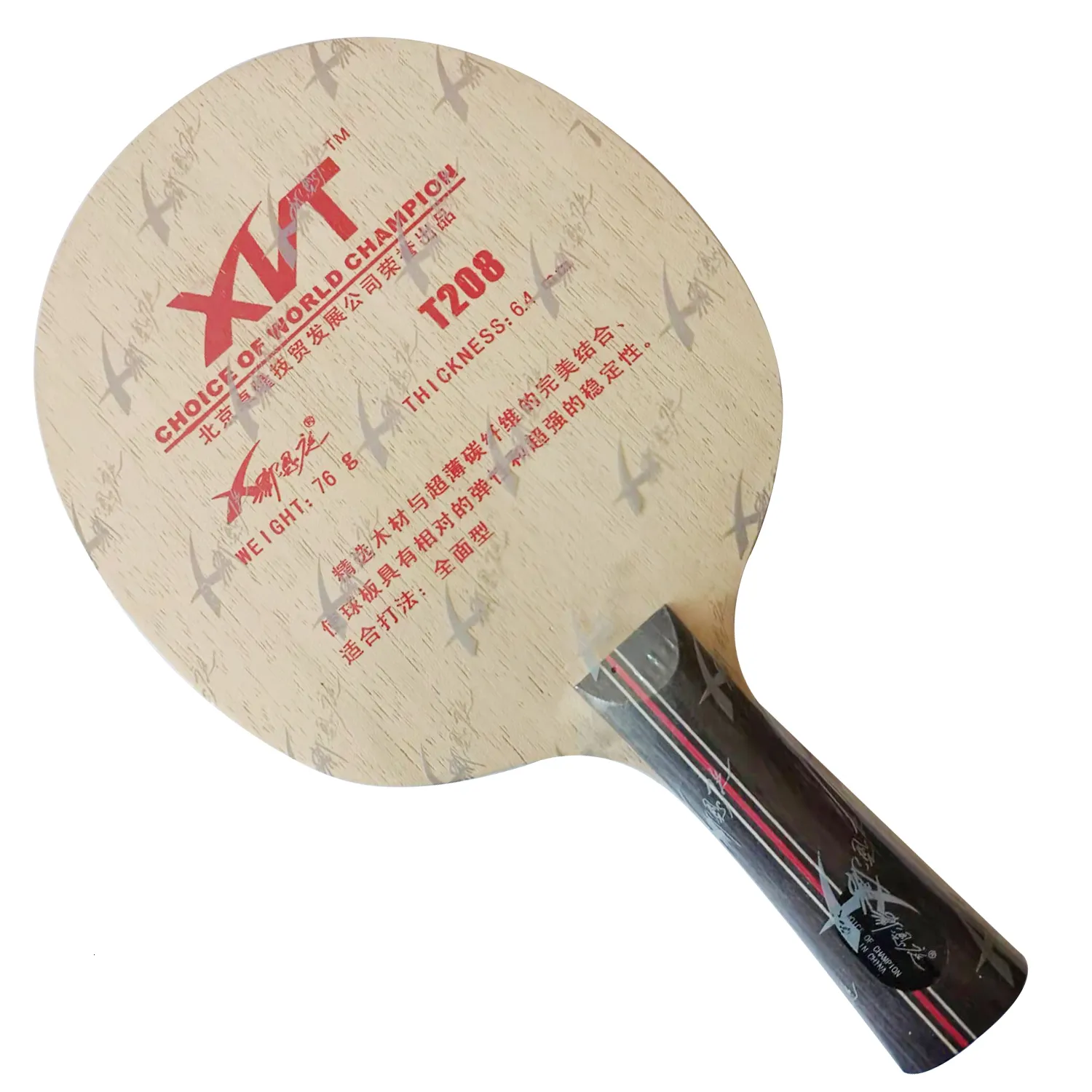 DHgate.com:Original XIENT XVT T208 Shakehand FL Ping Pong Blade (Black ...