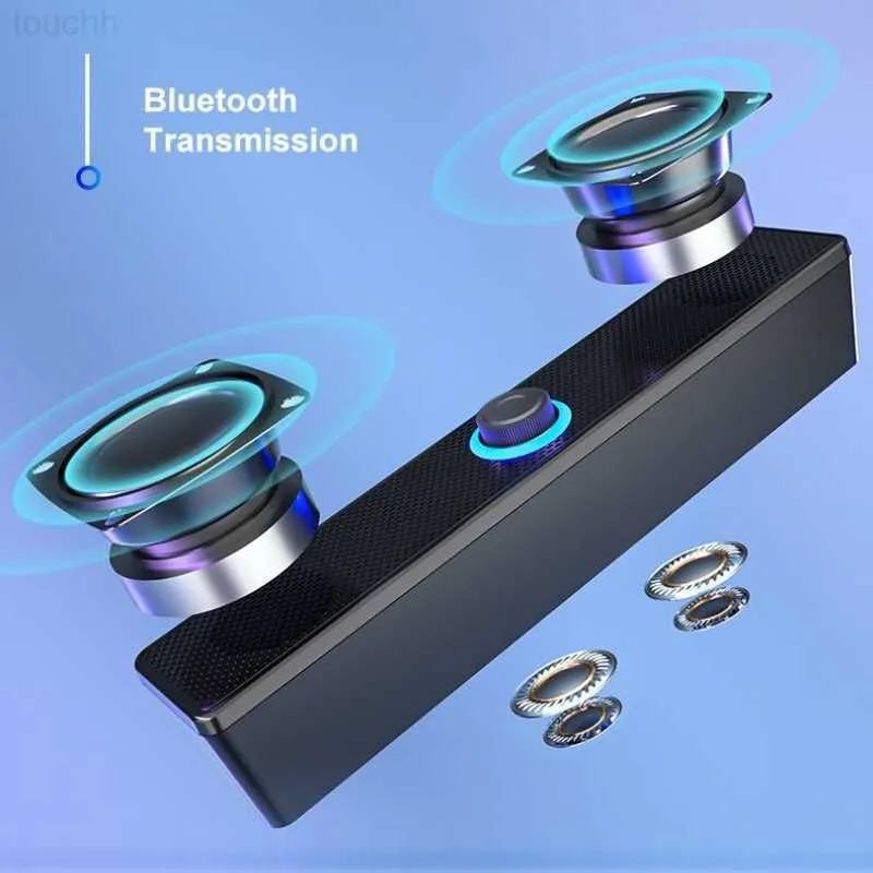 Mini Bluetooth Speaker - Portable USB Sound Box with Subwoofer, Wired ...