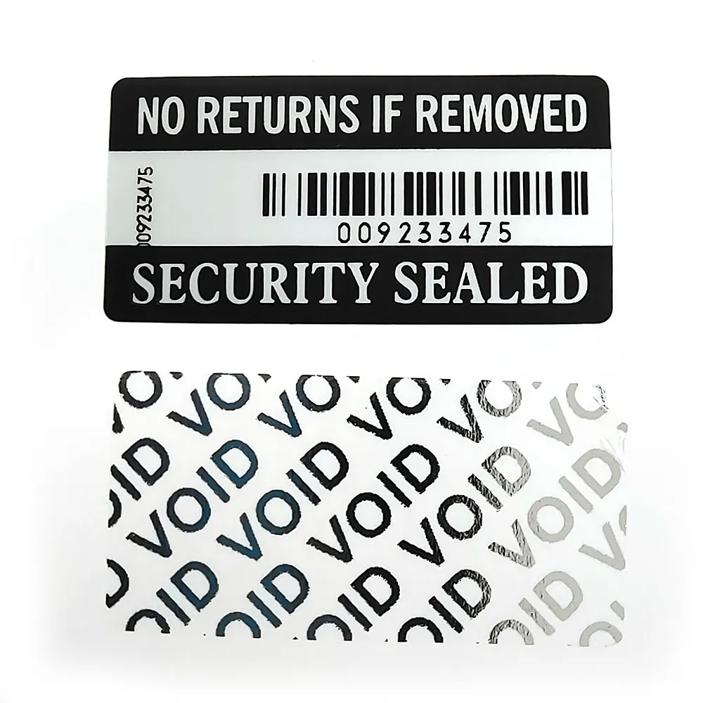 Wholesale 1000 Serial Number Cheap Sticker Labels For BAR CODE Security ...