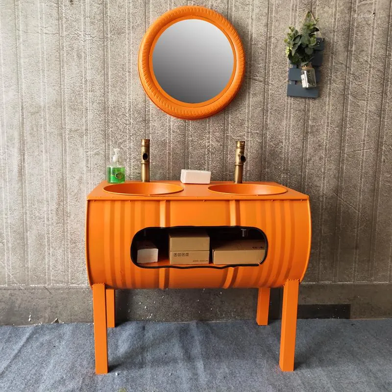 DHgate.com:Industrial Style Wash Basin Set Vertical Column Inter ...