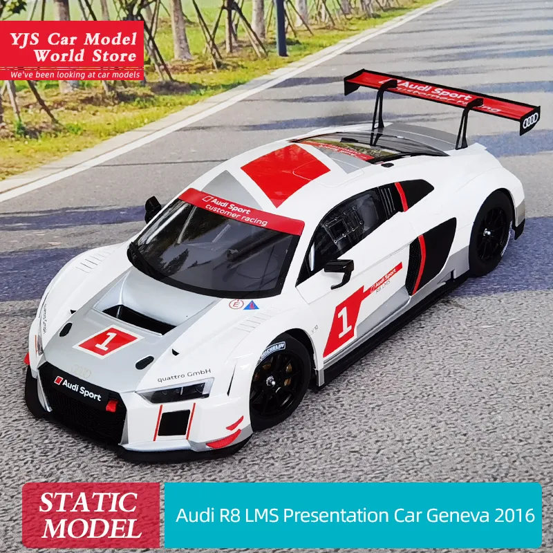 DHgate.com:Audi R8 LMS 1:18 Scale Diecast Model Car, PLAIN COLOR ...