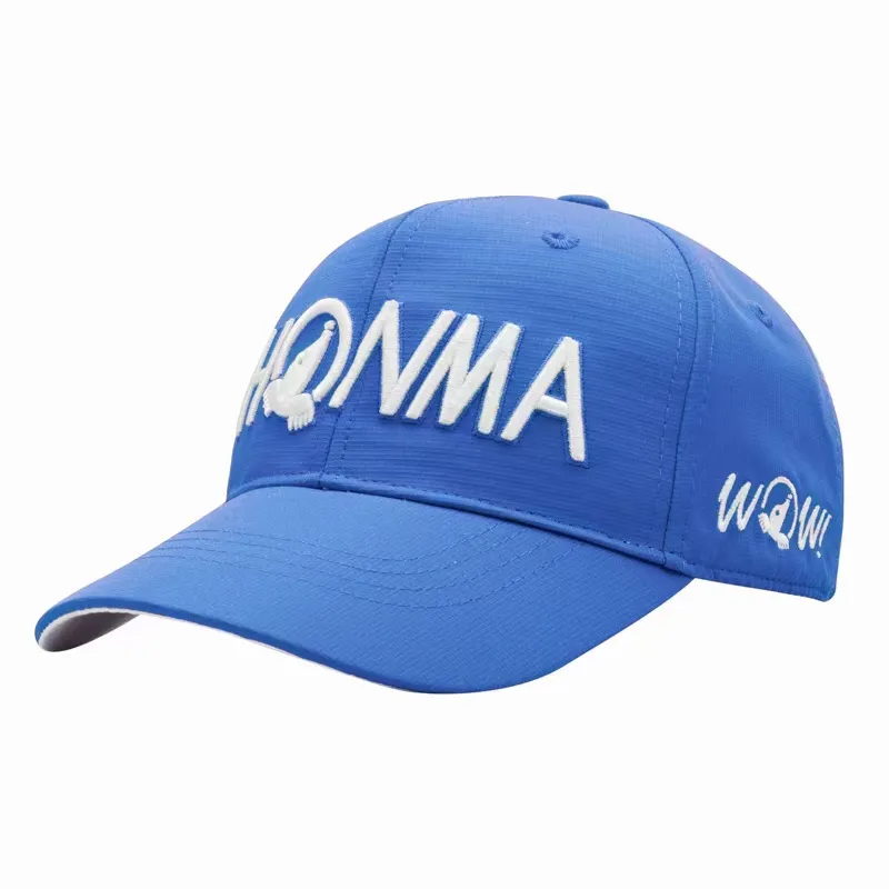 DHgate.com:Unisex HONMA Golf Hat, Black and White Cotton Embroidery ...