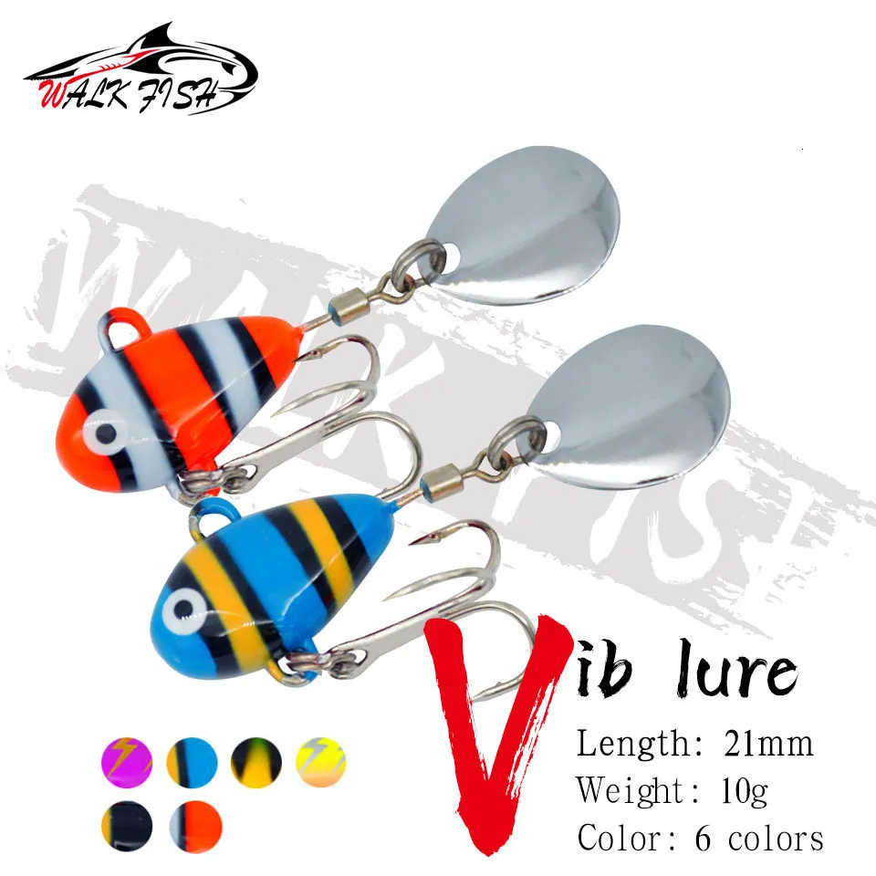 DHgate.com:Metal VIB Fishing Lure - 10g Mini Vibration Bait with Spoon, Sinking Crankbait for ...