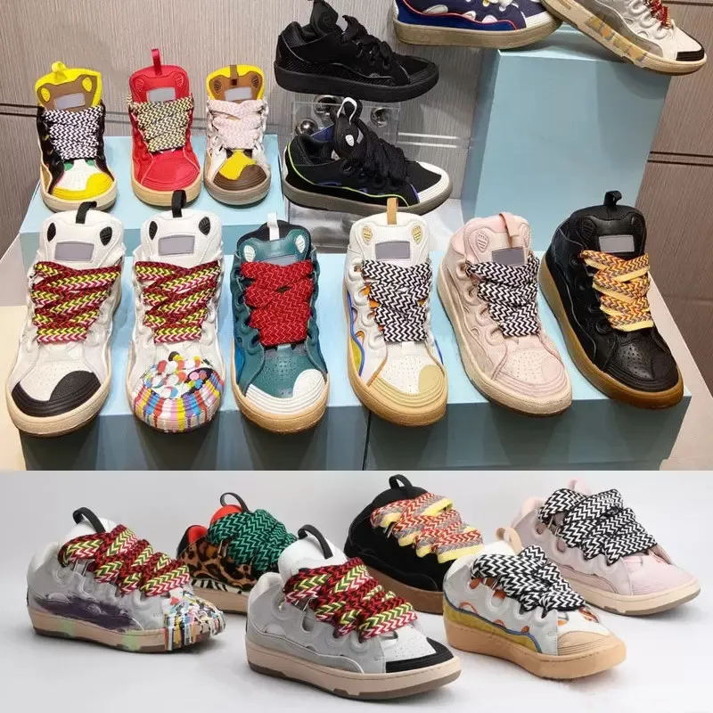 Mesh Sneakers For Women 90s Shoes Women Designer Sneakers: Leather Curb ...