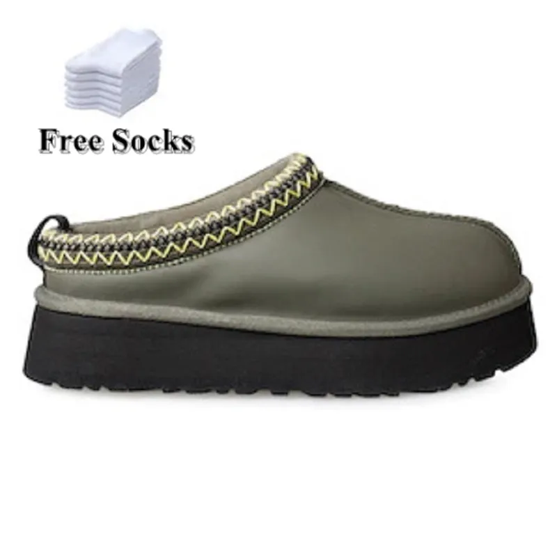 Tazz Tasman Slipper Chestnut For Women Tasman Fur Slides With Classic ...