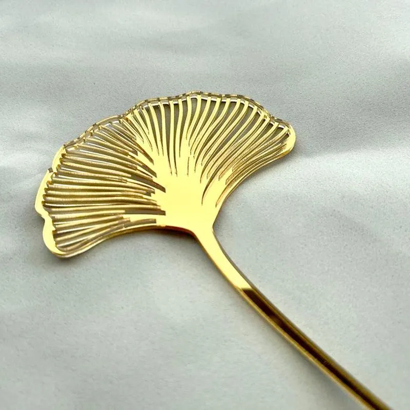 DHgate.com:1/10PCS Gold Acrylic Ginkgo Leaves Cake Topper for Birthday ...