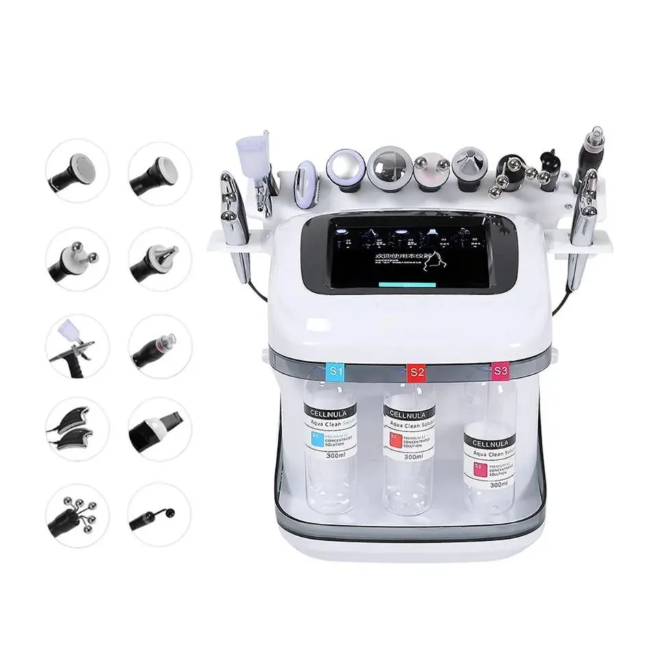 10 In 1 Hydrodermabrasion Machine | Portable H2O2 Hydra Facial Aqua ...