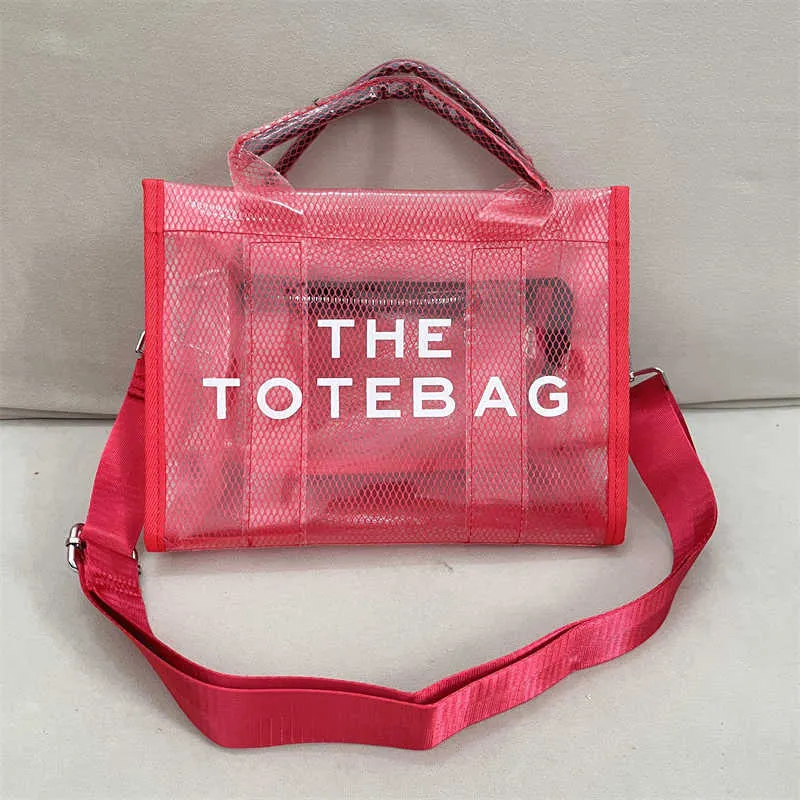 Totes PVC Clear Large Branded The Tote Bag Designer Casual Shoulder ...