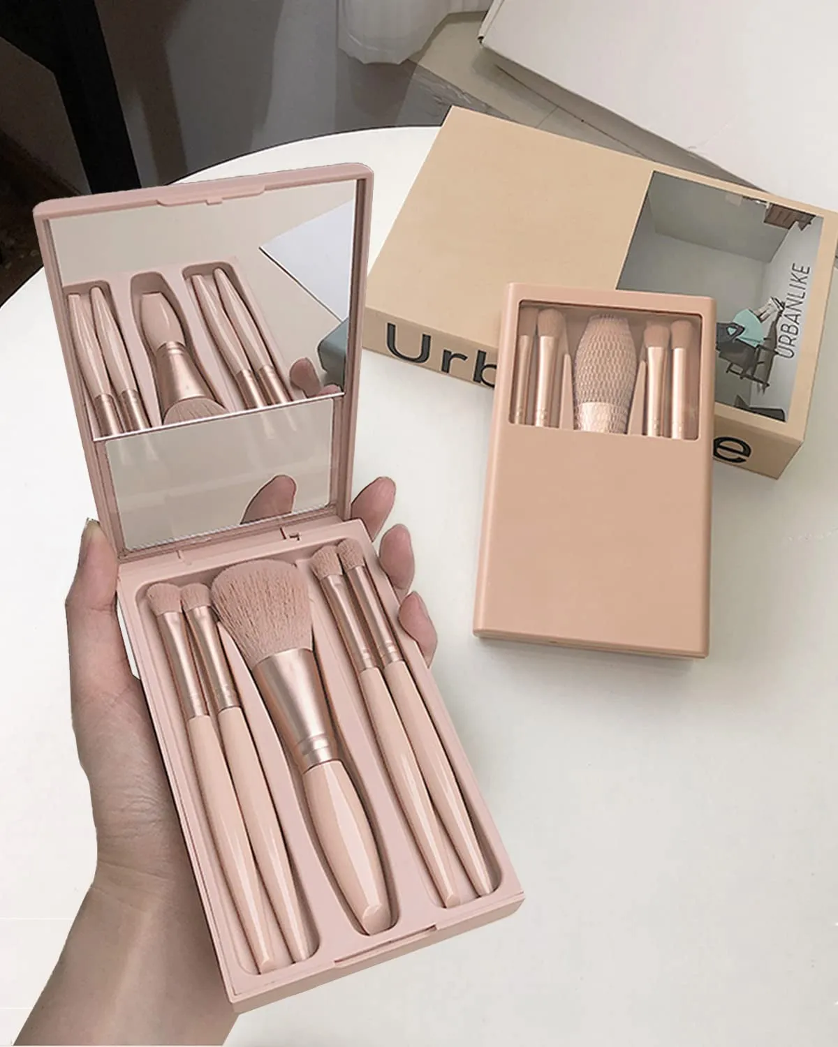 DHgate.com:Mini Makeup Brushes Set: 10-Piece Travel-Friendly Complete ...