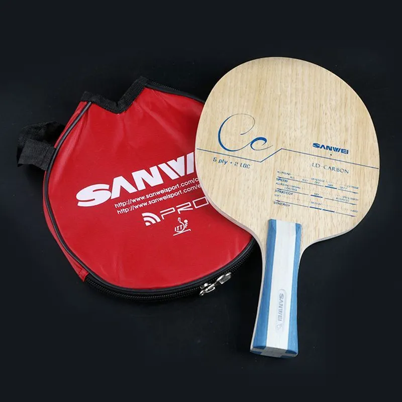 SANWEI CC Blade Sensei Table Tennis Racket 5 Wood And 2 Carbon For OFF ...