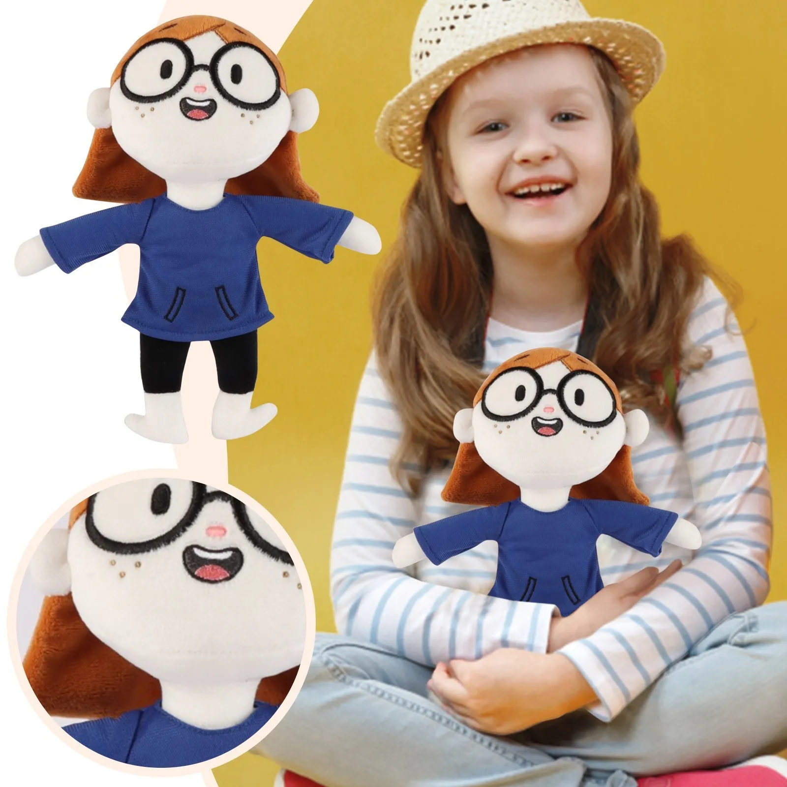 Illymation Illy Plush Doll 26cm - Soft Stuffed Game Character Plushie ...