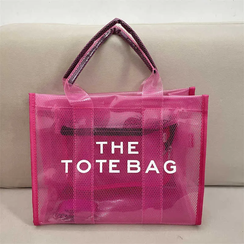 Totes PVC Clear Large Branded The Tote Bag Designer Casual Shoulder ...