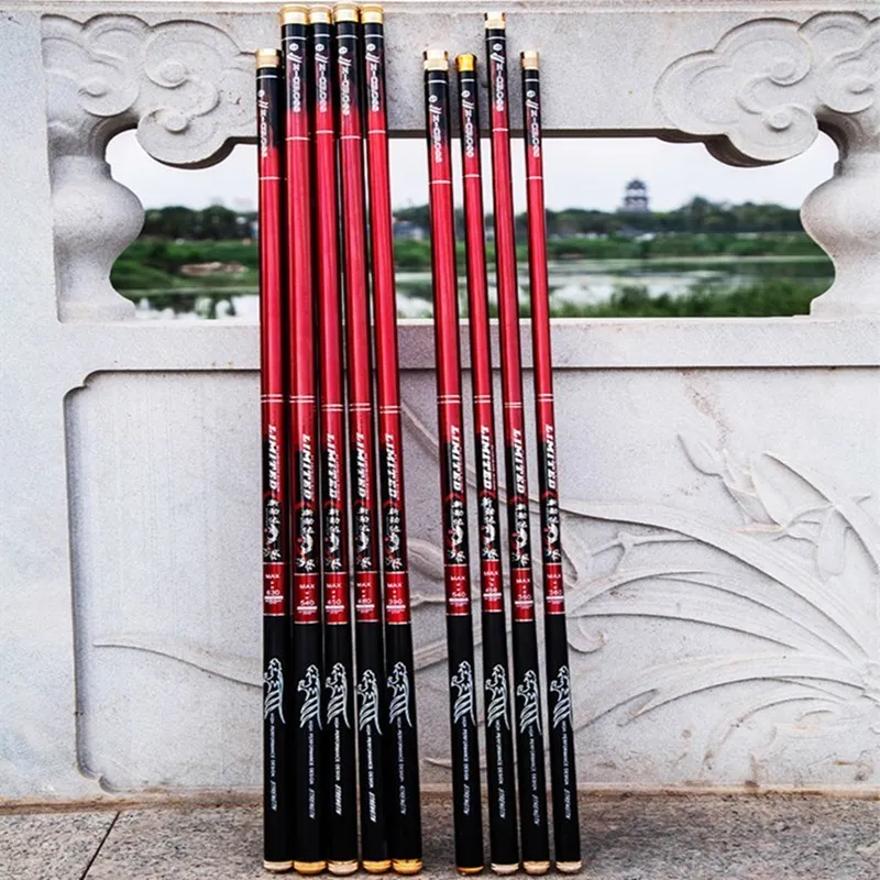 DHgate.com:Carbon Fiber Telescopic Fishing Rods Ultra Light Hard Pole ...