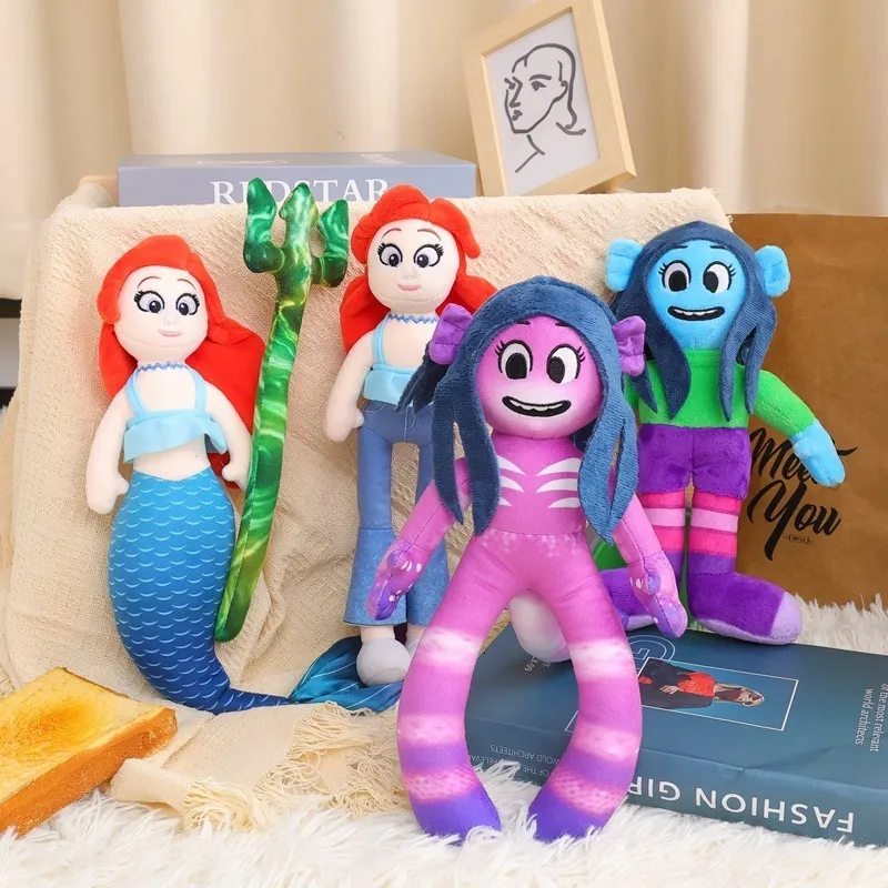 Plush Dolls Kawaii Ruby Gillman Teenage Kraken Toys Cute Mermaid ...