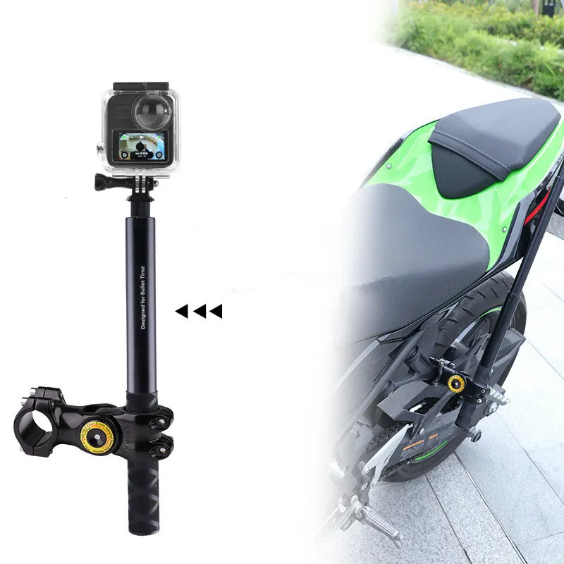 DHgate.com:Motorcycle Handlebar Mount Selfie Stick Tripod for GoPro DJI ...