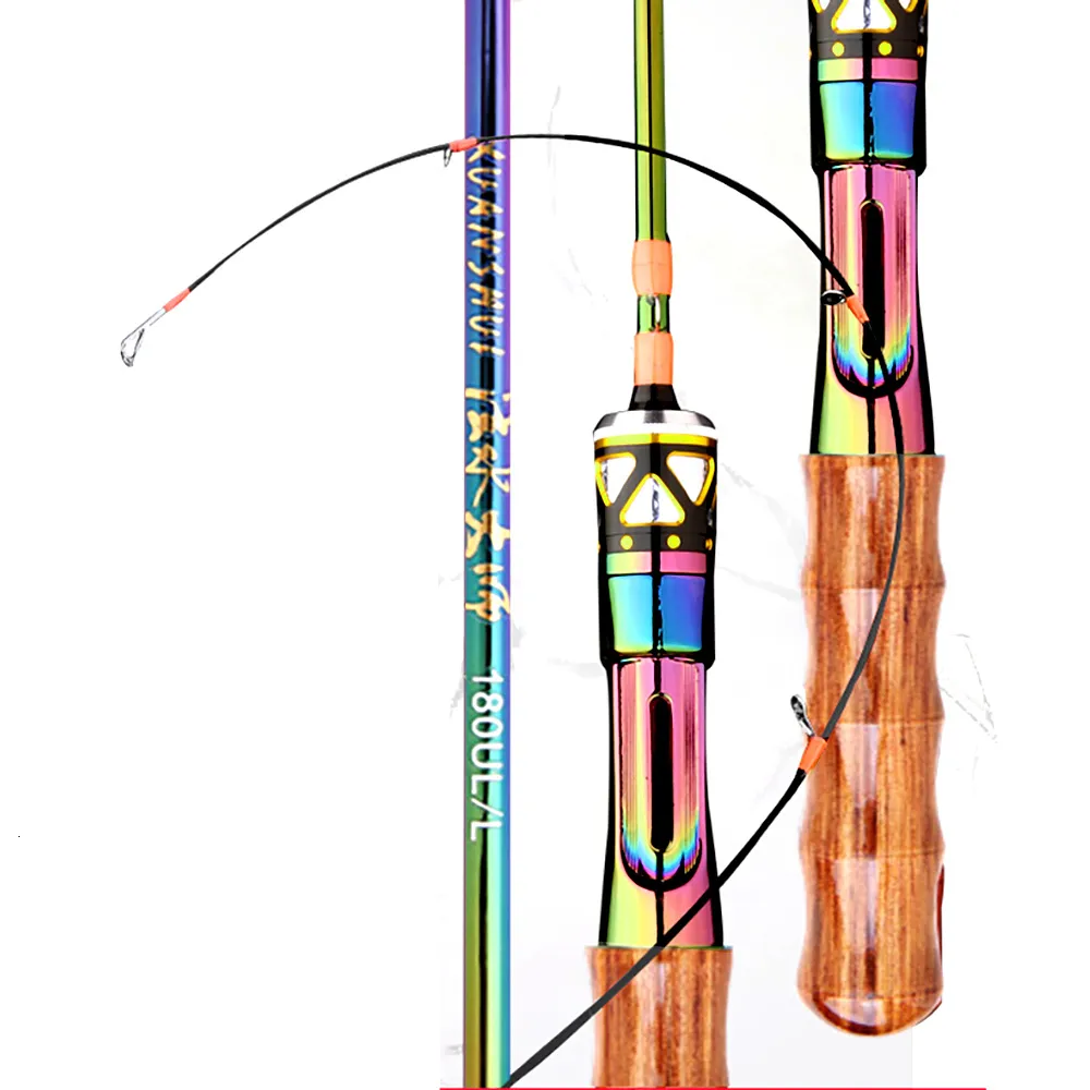 Ultra Light Trout Fishing Rod - High Carbon, 2-Section Spinning ...