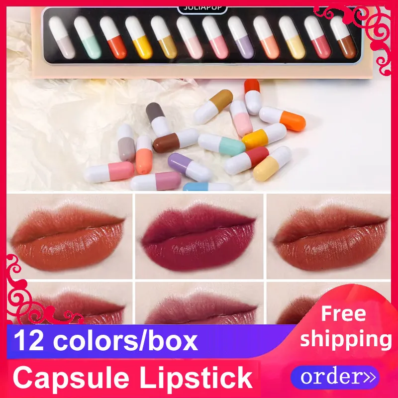 DHgate.com:12-Color Kawaii Mini Pocket Lipsticks Gift Box Set for Women ...