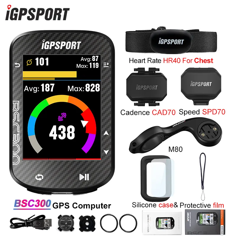 DHgate.com:GPS Bike Computer, iGPSPORT BSC300 Cycling Computer with ...