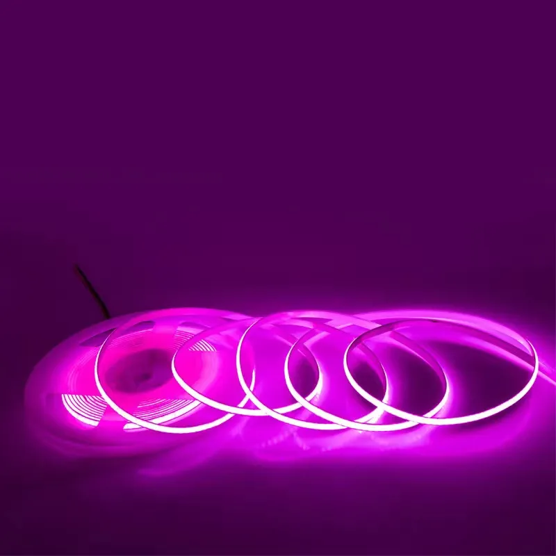 Flexible High Bright Bendable Led Strip FOB COB LED, 12V/24V DC, RA90 ...