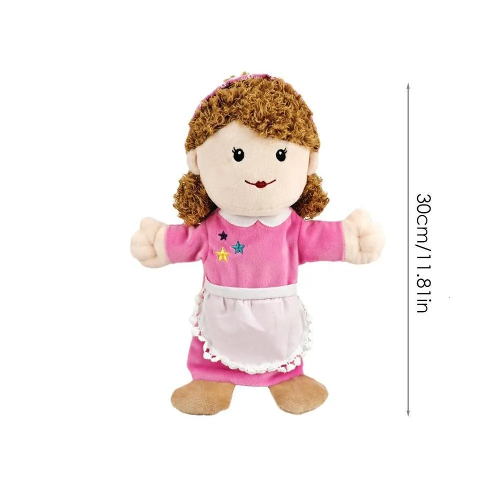 Hand Sized Plush Family Joseph Puppet For Kids Odor Free Puppet Theater ...