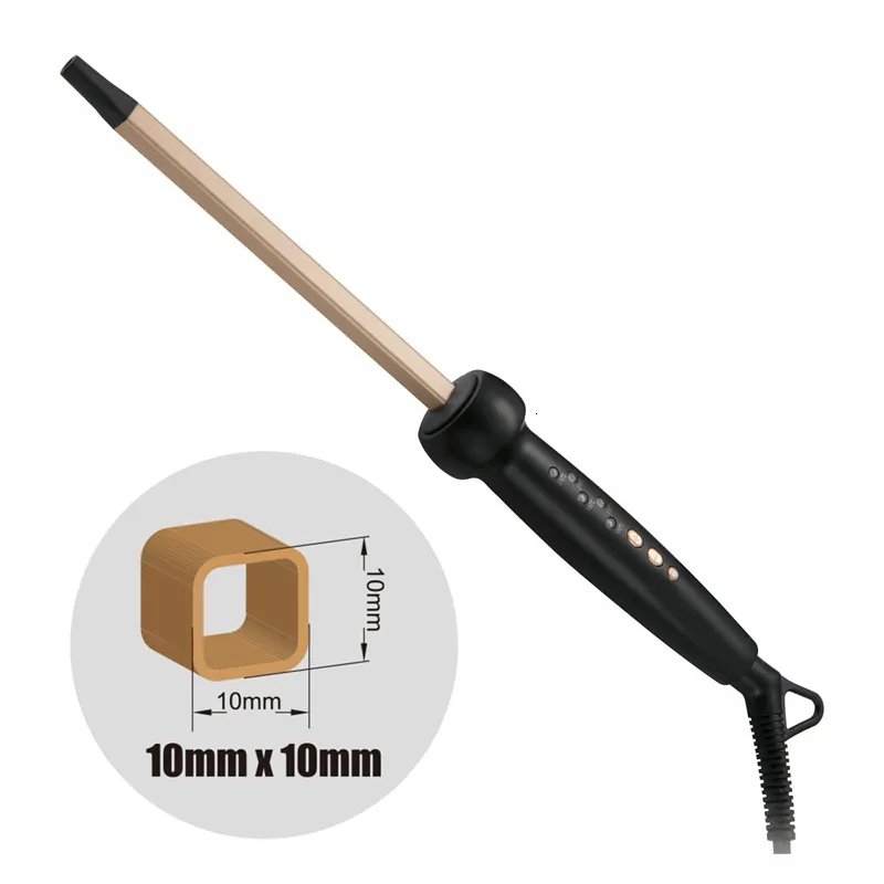 Super Slim MCH One Inch Curling Wand With 9mm Length For Tight Curls ...