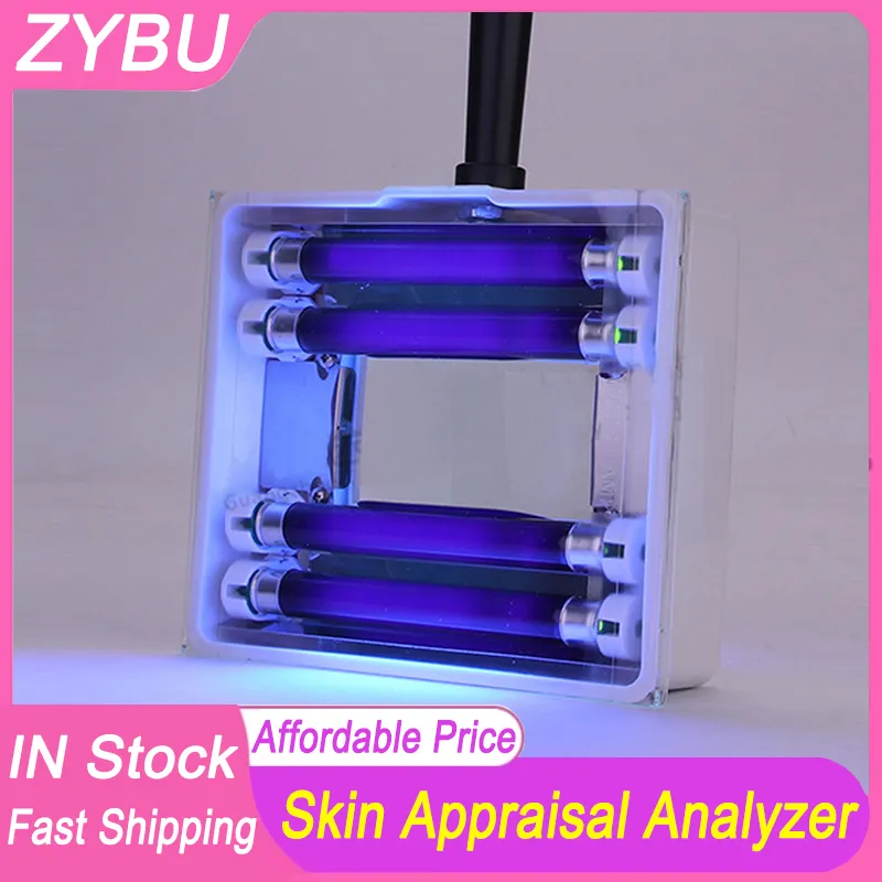 UV Lamp Skin Appraisal Iris Urine Analyzer For Vitiligo And Greyness ...