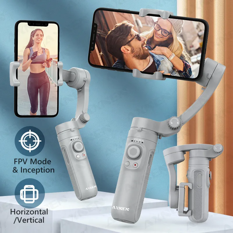 DHgate.com:Foldable Smartphone Gimbal Stabilizer, 3-Axis, Aluminum ...