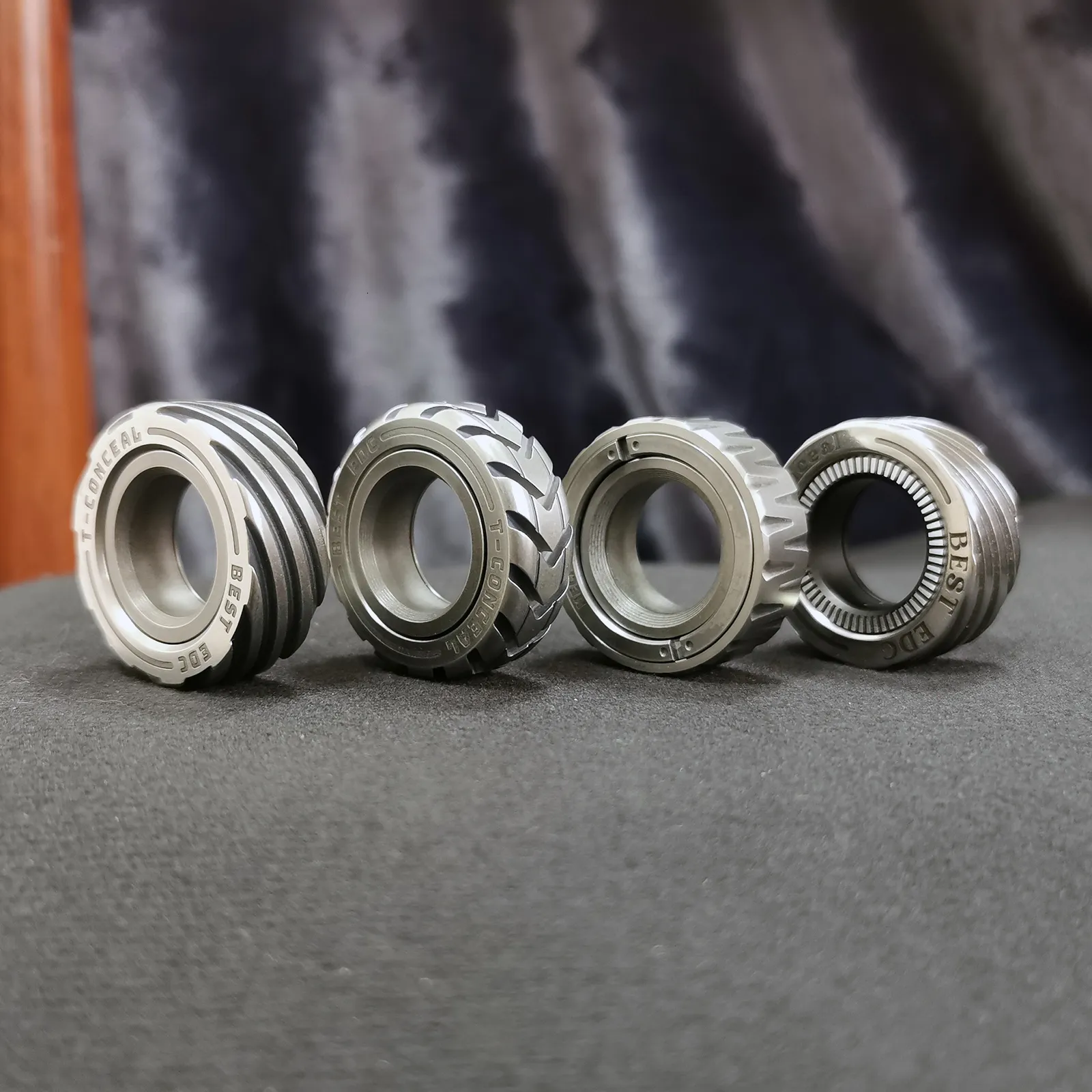 Jouet EDC Spinner En Acier Inoxydable Blocs De Monnaie Haptique Metallique Magnetique Pour Le Soulagement Des Contraintes Focus TDAH 2024 Du 24 DHgate
