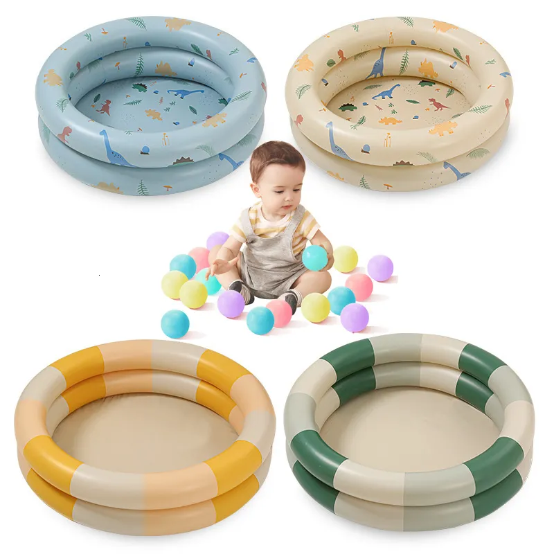 DHgate.com:Inflatable Dinosaur Baby Pool with Ocean Balls, Thickened ...