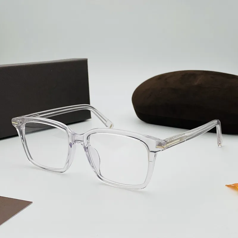 Wood Frame Eyeglasses - Concise&Norble Rectangular Plank Eyewear, Full ...