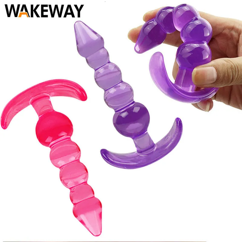 Briefs Panties Wakeway Soft Anal Butt Plug Prostate Massager Adult Gay Penis G-Spot Sex Toys for ...