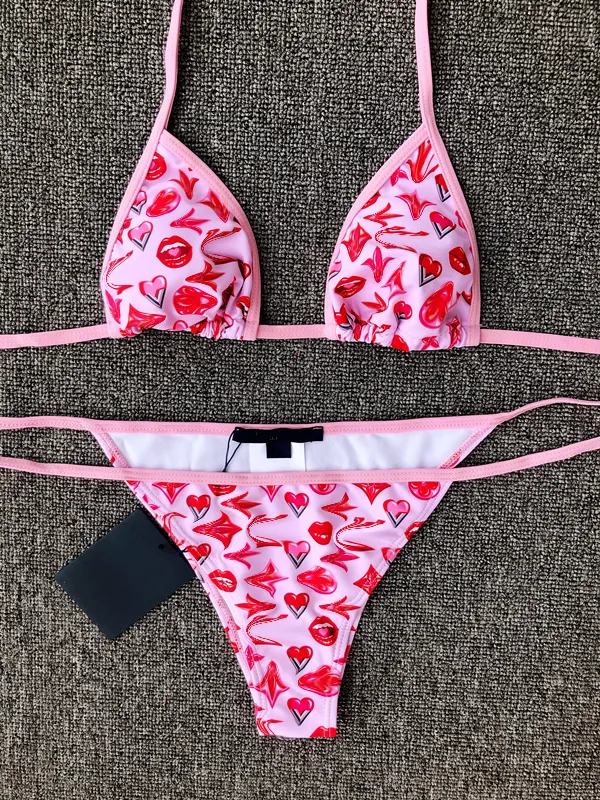 Designer Wholesale Pink Bikini Set For Women Sexy Summer Swimwear From Lv1314 3940 Dhgatecom