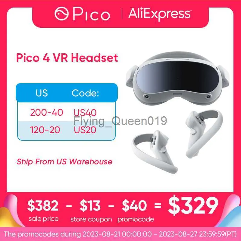 DHgate.com:4K+ Display Pico 4 VR Headset - Immersive All-In-One Virtual Reality Glasses for 2024 ...