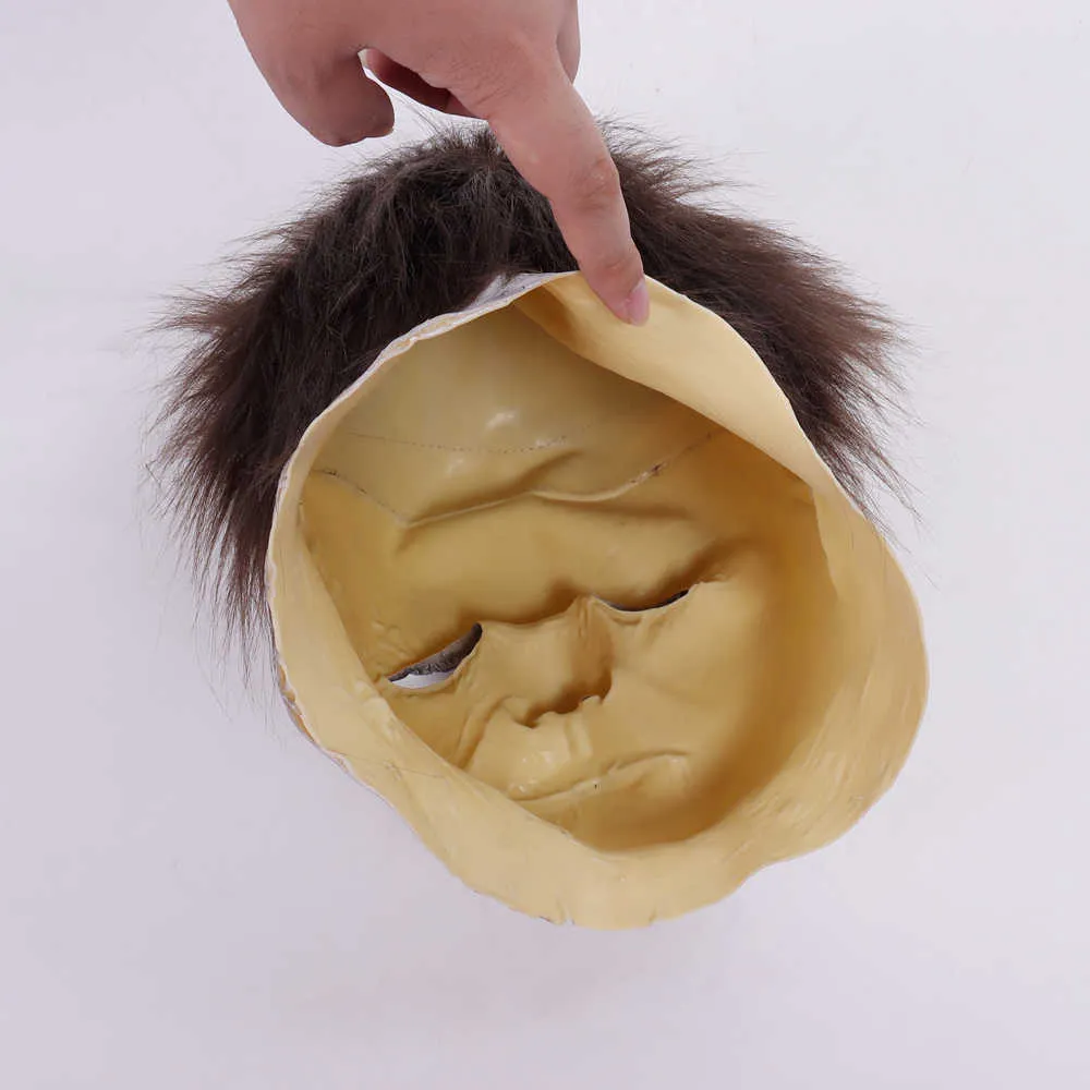 Horror Bloody Latex Michael Myers Killer Mask For Men For Halloween ...